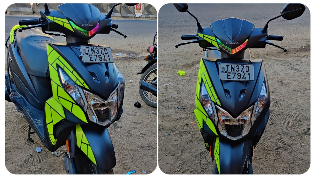 Dio wrap #sivastickers #dio #diobike #hondadio #bike #diolover# ...