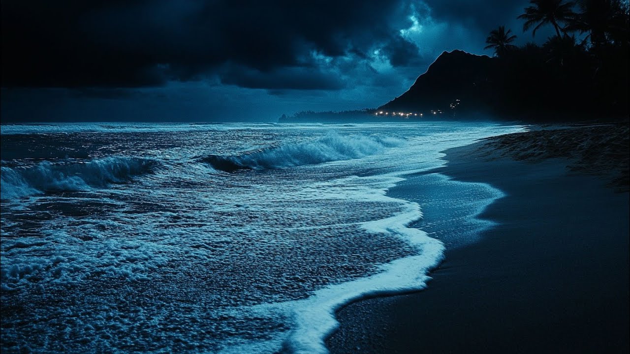 Perfect Sleep Sounds Sleep Soundly with the Rhythm Ocean Waves At Night ...
