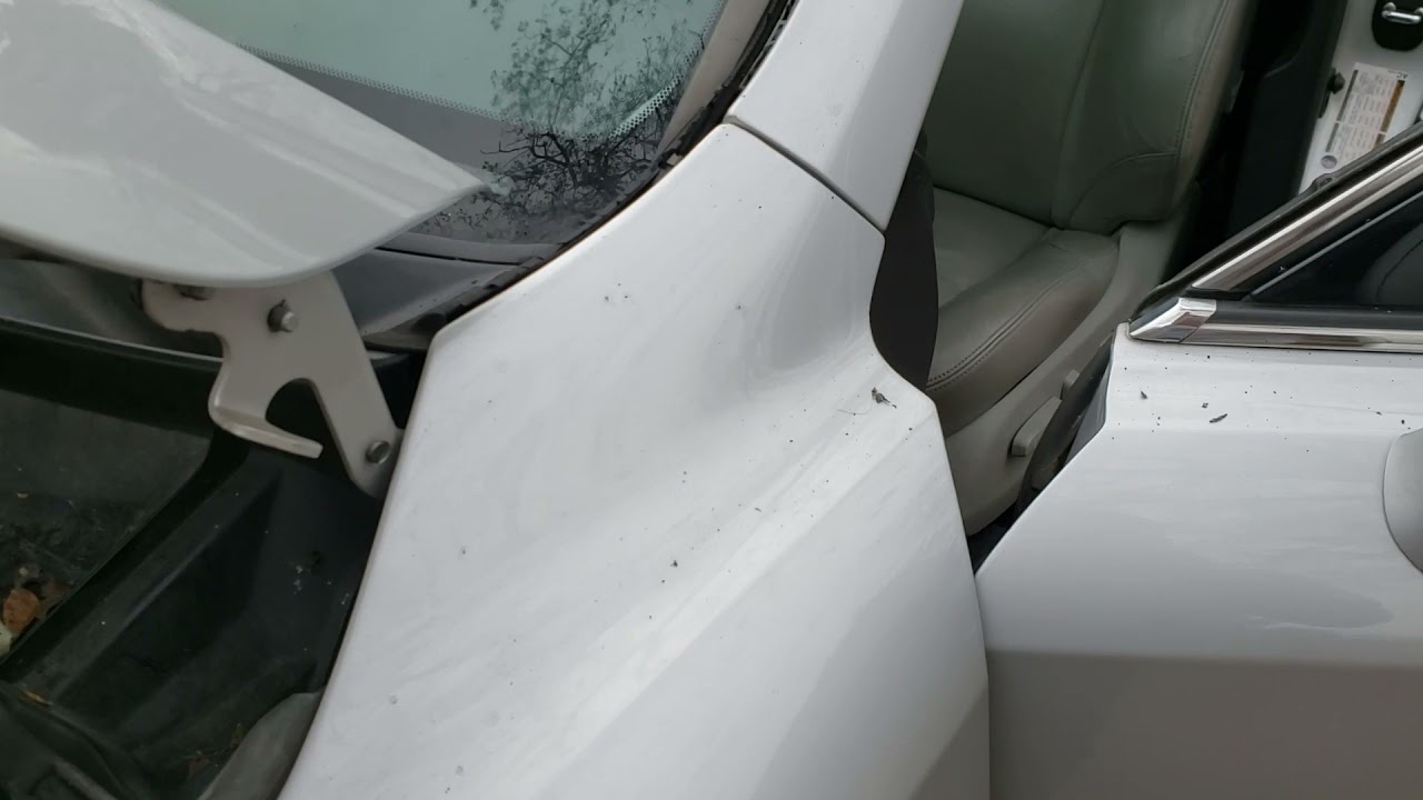 Lexus is250/is350 Windshield molding pieces removal part2 - YouTube