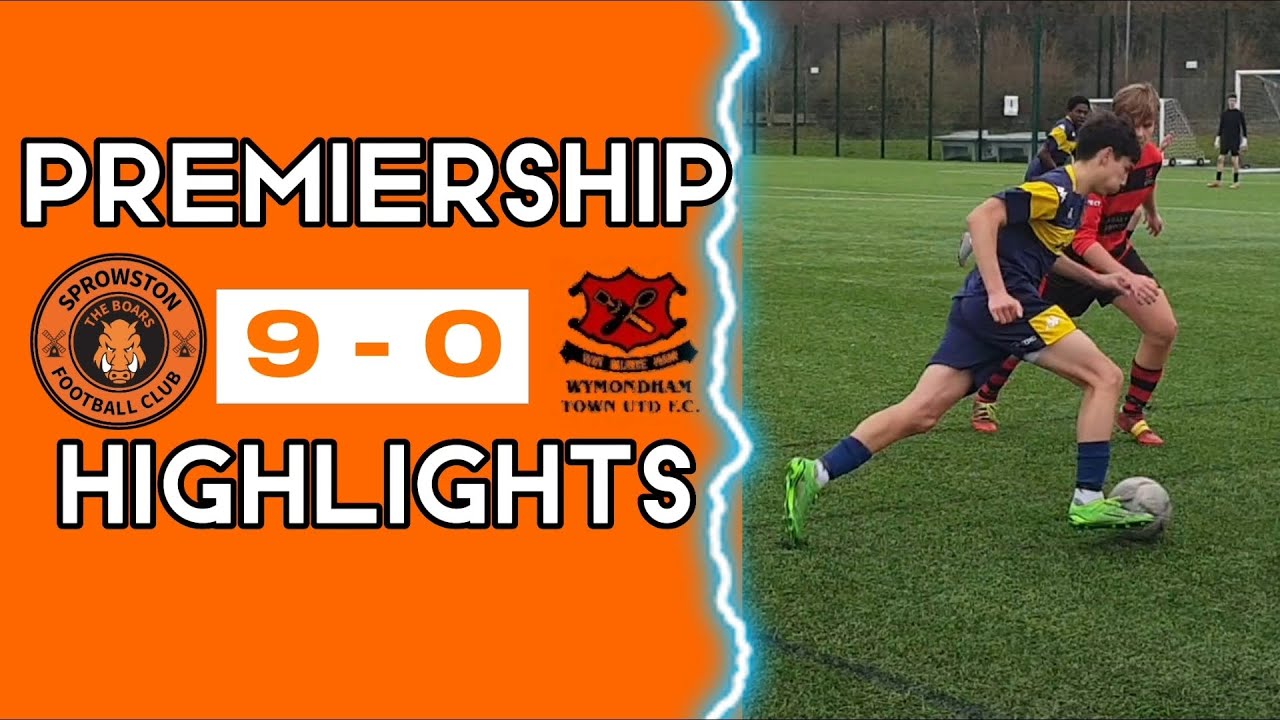 Sprowston 9-0 Wymondham | Sprowston Perfectly Set Up For Next Week ...
