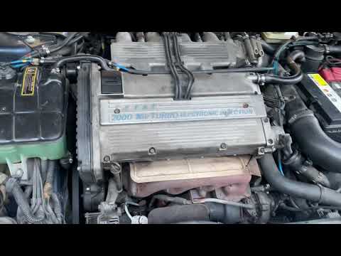 Fiat Coupe 16V Turbo engine running - YouTube