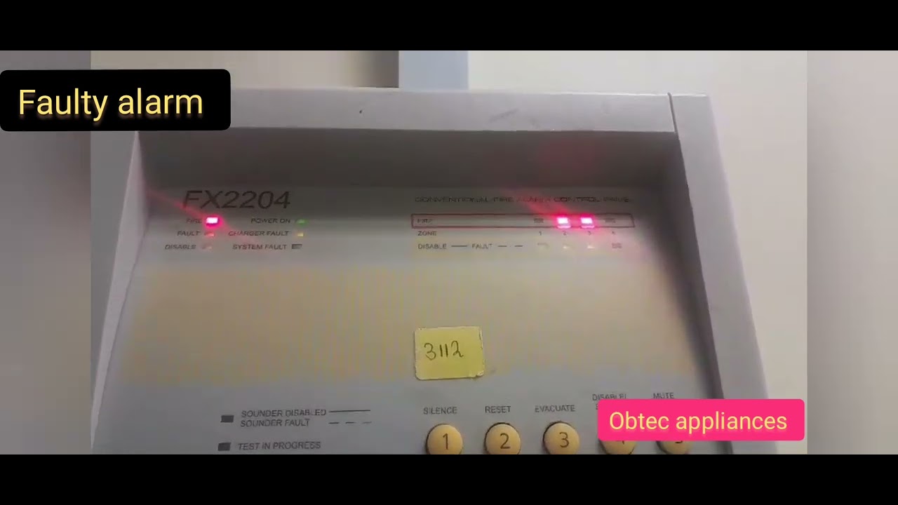 FIRE TECHNICIAN how to mute alarm buzzer#mutembei #trending #howto# ...