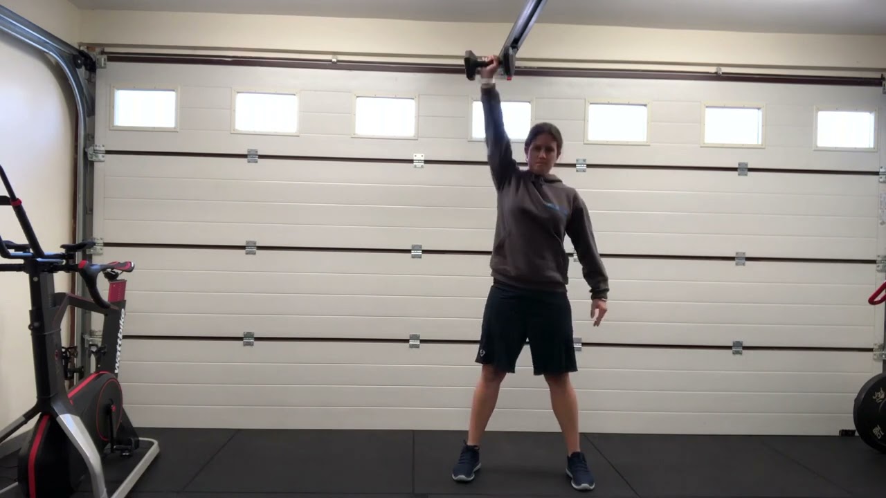 Single Arm DB Snatch - YouTube