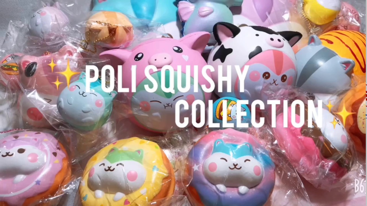 POLI SQUISHY COLLECTION || INDONESIA || OLA LEE - YouTube