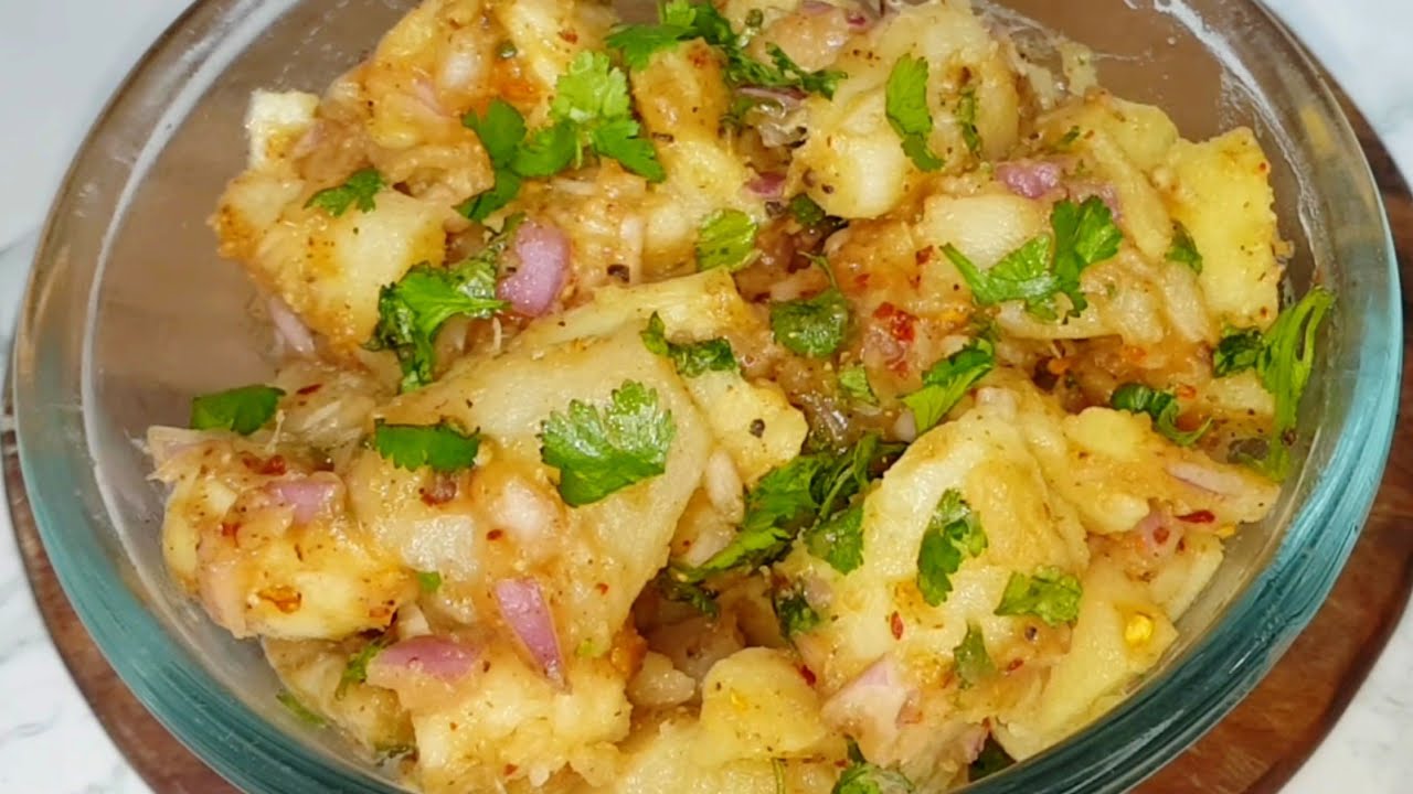 sweet potato chaat recipe | yummy simple and healthy | shakarkandi ...