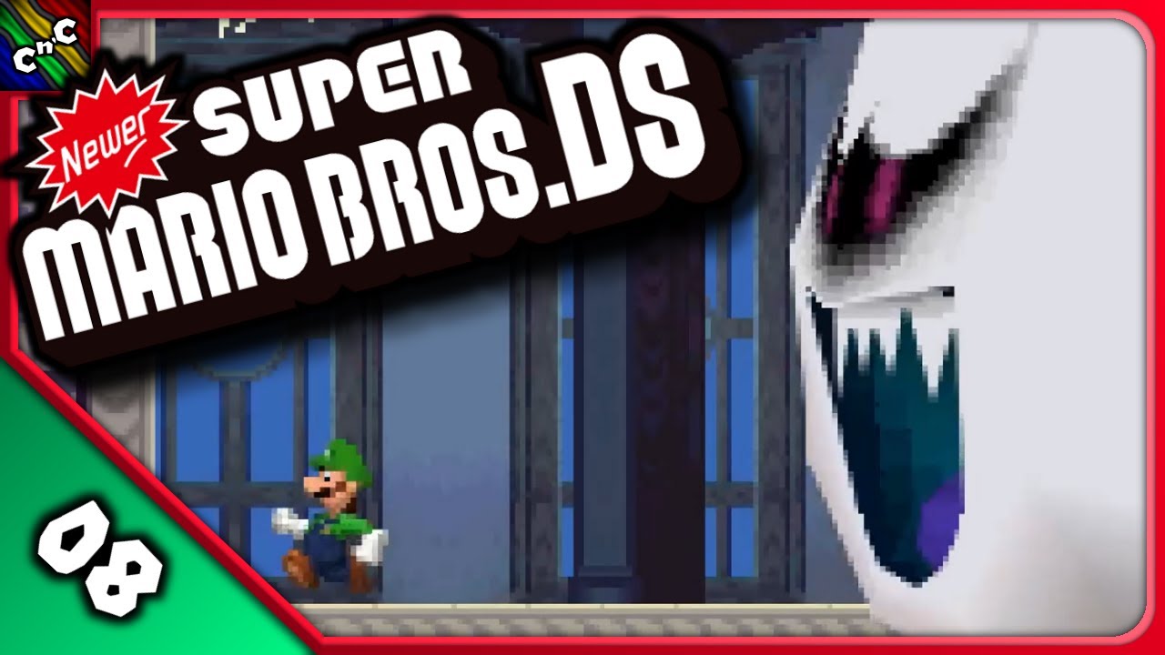 KING BOO BOSS BATTLE! | Newer Super Mario Bros DS Let's Play Episode 8 ...
