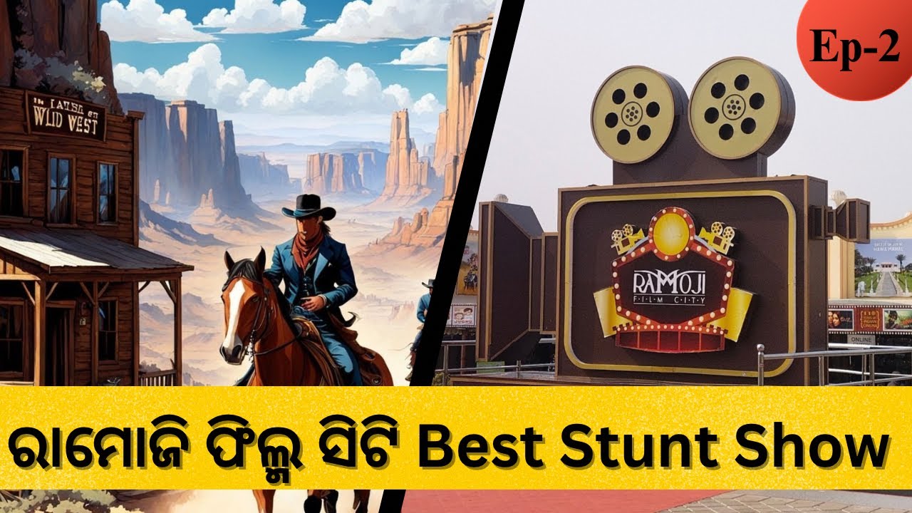 WILD WEST STUNT SHOW | RAMOJI film city | real stunts | SUMAN KHILLO ...