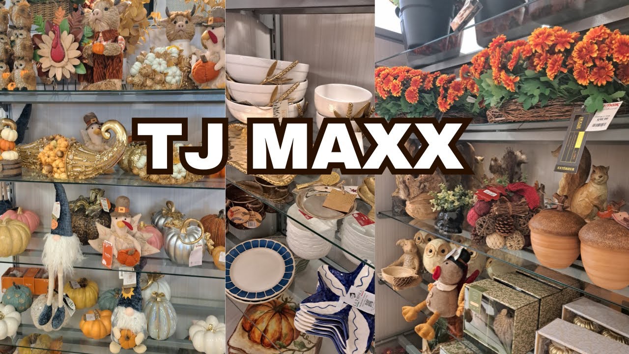 *NEW*TJ MAXX FALL DECOR/TJ MAXX SHOP WITH ME 2025/ FURNITURE/HOME DECOR ...