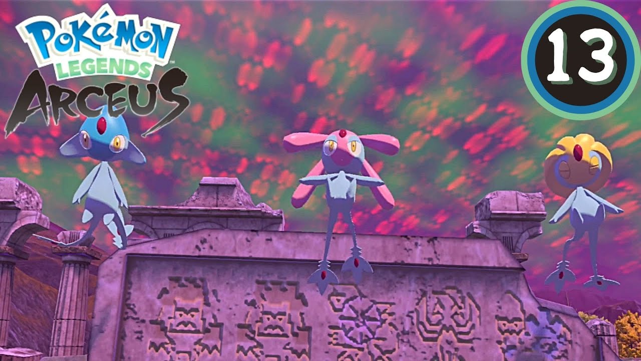 VISITING THE THREE LAKES | Pokemon Legends: Arceus | Episode 13 - YouTube