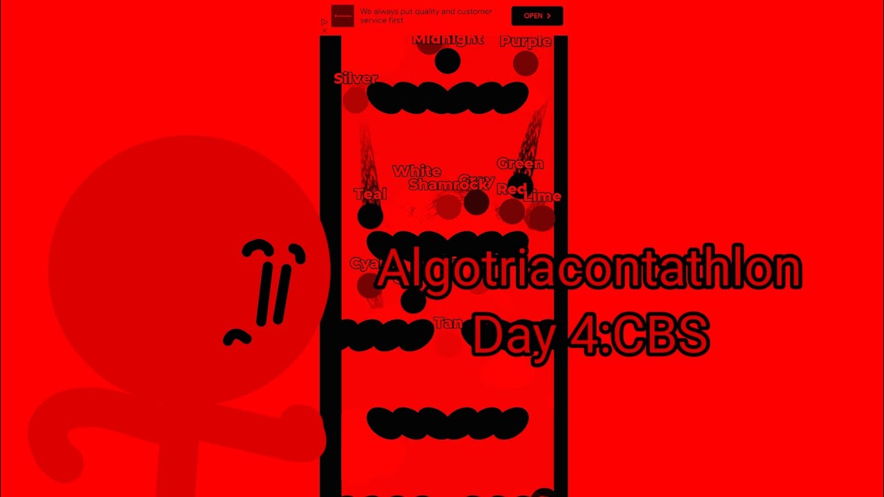 Algotriacontathlon day 4 - YouTube