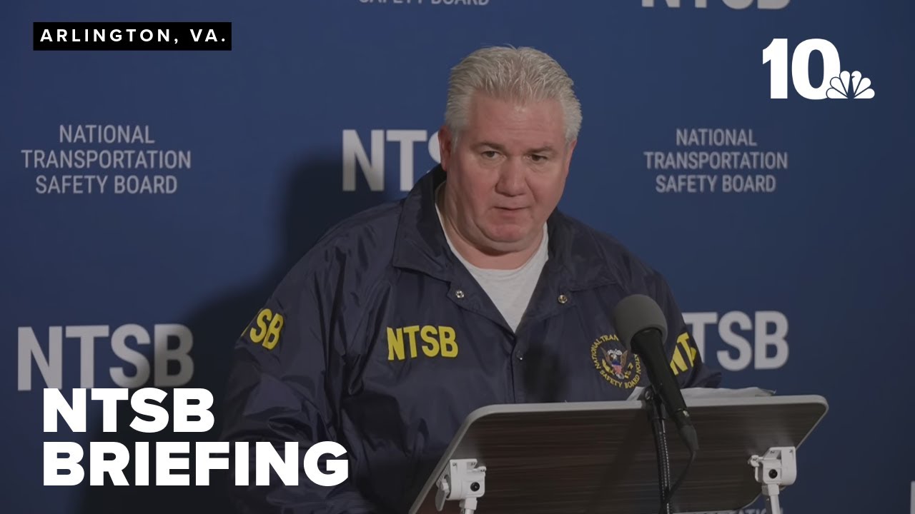 NTSB updates progress of investigation into midair collision - YouTube