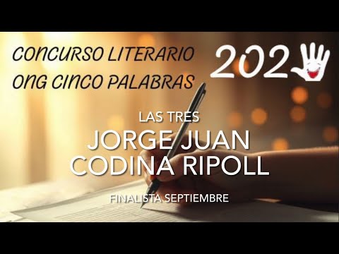 Jorge Juan Codina Ripoll - Finalista septiembre - YouTube