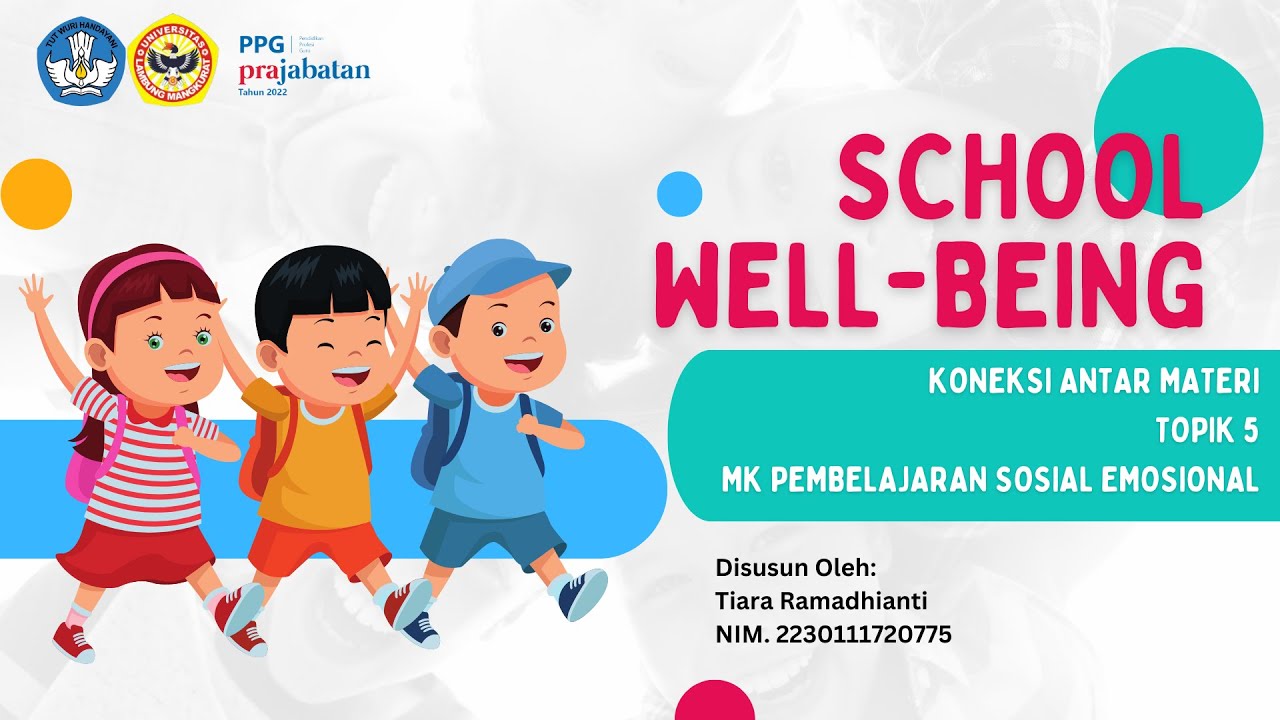 Koneksi Antar materi Topik 5 School well being - YouTube