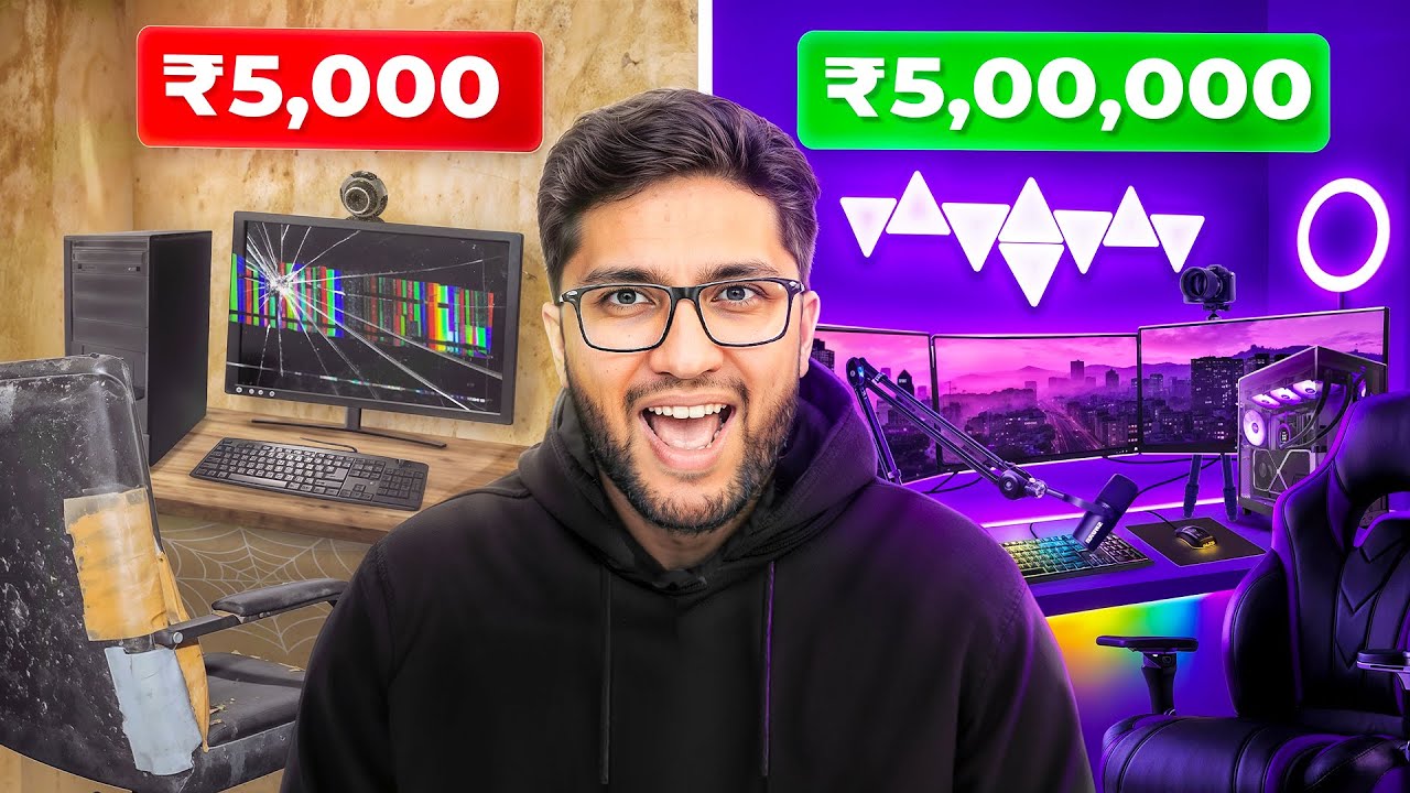 CHEAP VS EXPENSIVE STREAMING EQUIPMENT OF YOUTUBERS - YouTube