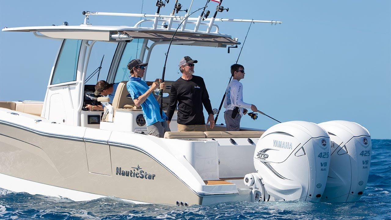 NauticStar 32XS Offshore Walkthrough - YouTube