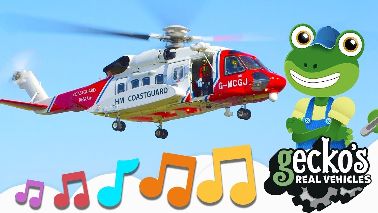 Rescue Helicopter Song｜NEW Kids Music｜Helicopter Video For Children ...
