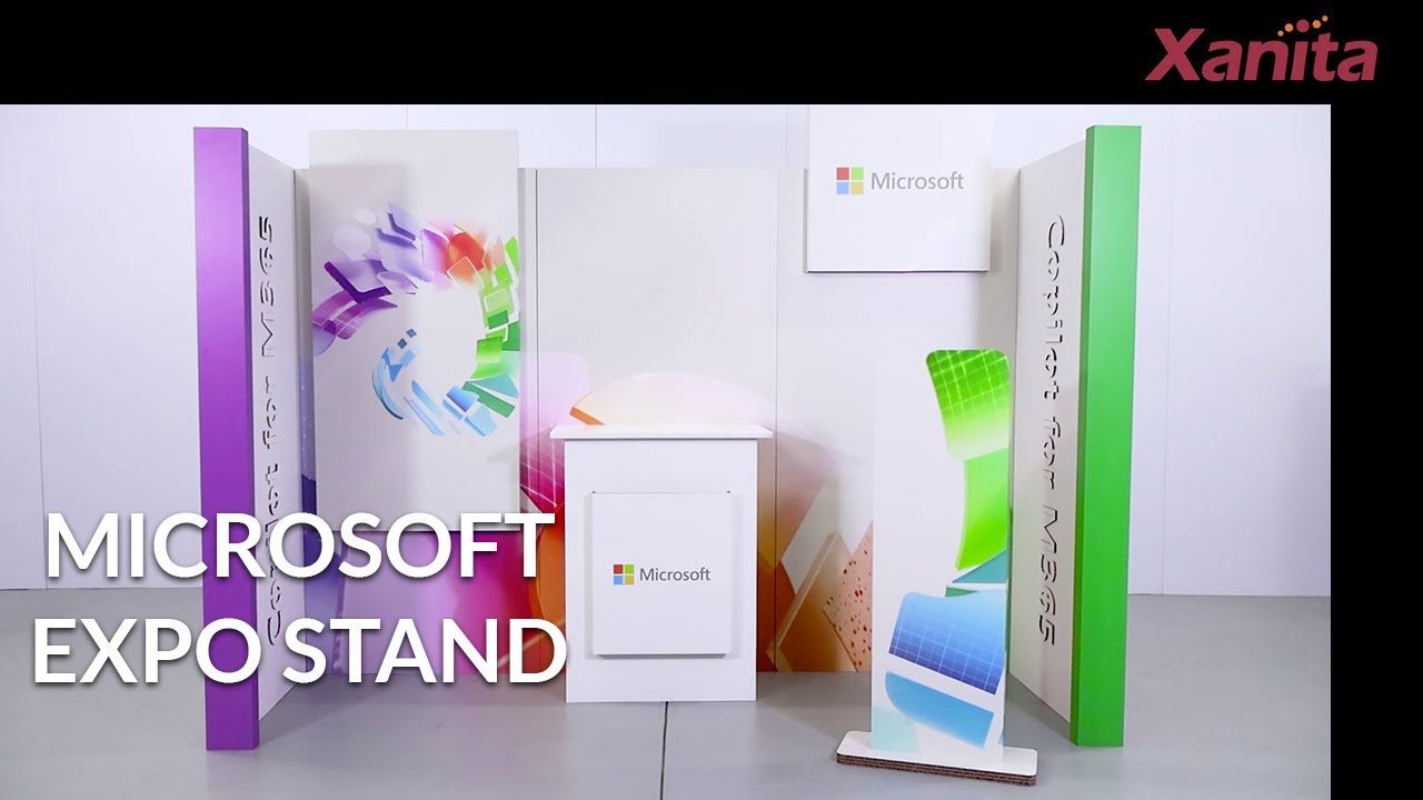 Microsoft Expo Stand Assembly | Xanita - YouTube