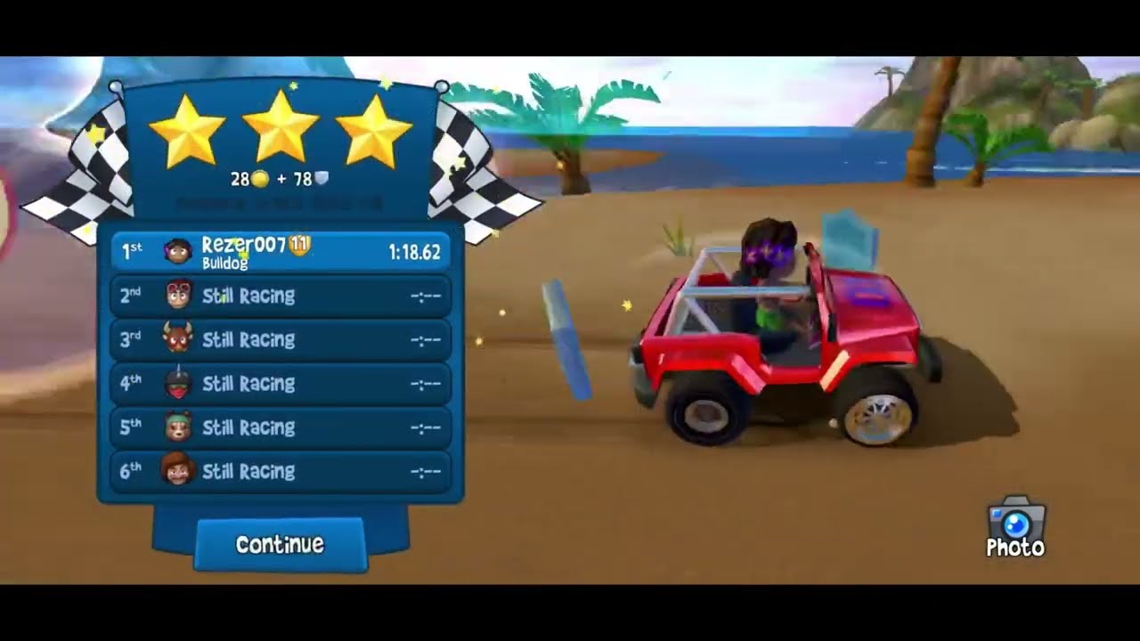 Leilani & Bulldog ⚡️ With 3 Racing | BB Racing 2 - YouTube