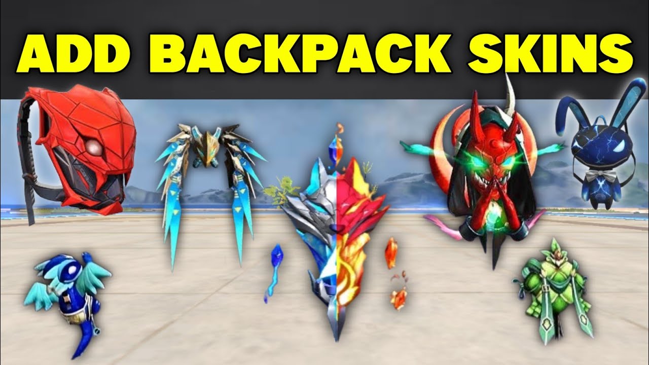 How to Add Backpack Skins In Craftland | PAC Gaming World - YouTube