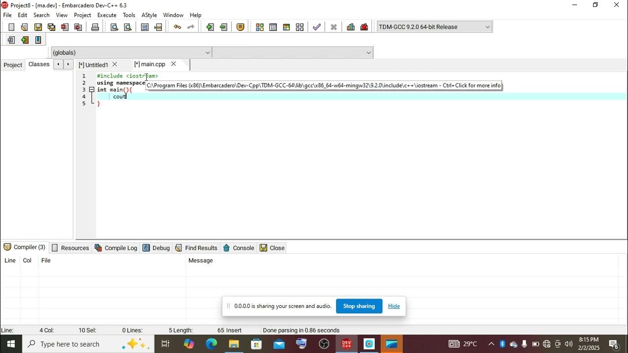 TUTORIAL ON HOW I WRITE MY FIRST CODE IN C++ AS A BEGINNER - YouTube