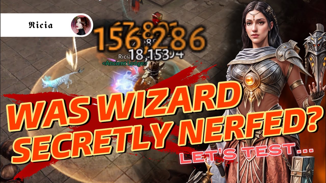 Was Wizard Secretly Nerfed? Let’s Take A Look At The Update… Diablo ...