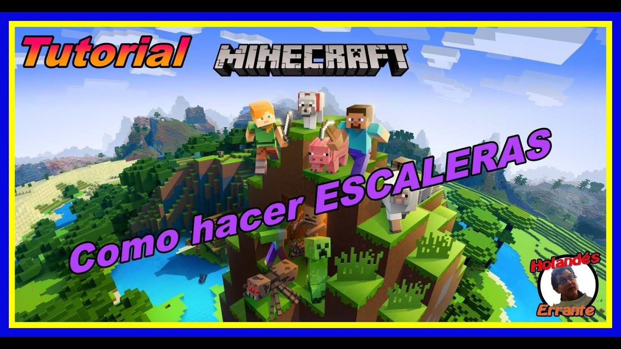Como hacer ESCALERAS en Minecraft 1.18 - Tutorial - YouTube