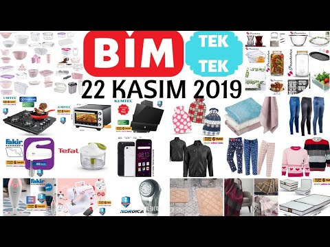 Bim Bu Cuma // ((22 Kasım-28 Kasım)) Dolu Dolu Aktüel Ürün 94 Tane
