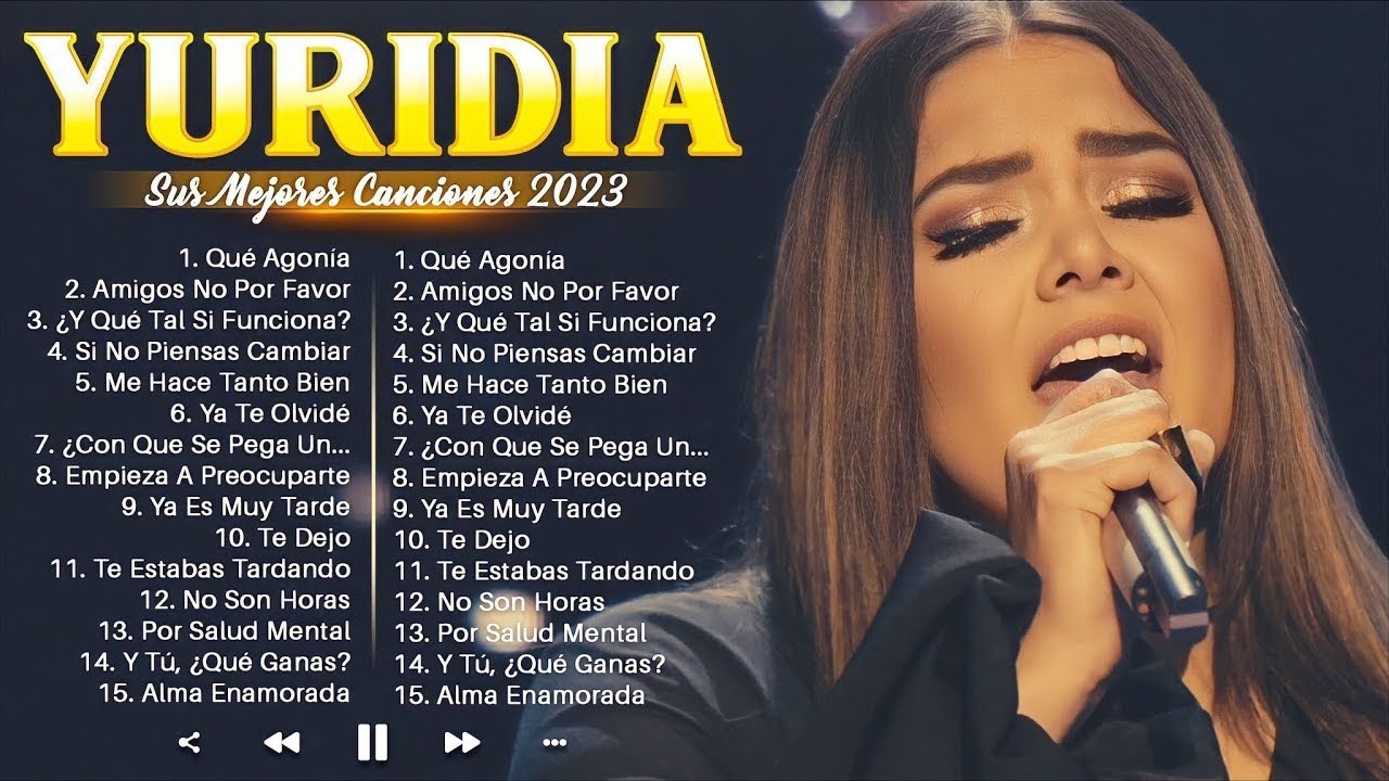 Yuridia Sus Mejores Éxitos 2024 ~ Grandes Exitos De Yuridia ~ Canciones ...