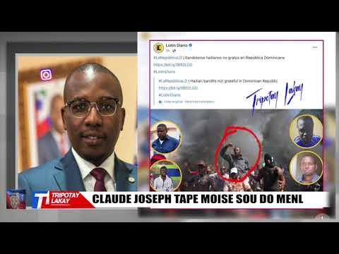 Ak anpil sajès Dr. Claude Joseph reponn Moise Jean Charles e remèsye tout moun ki solidè avèl ...