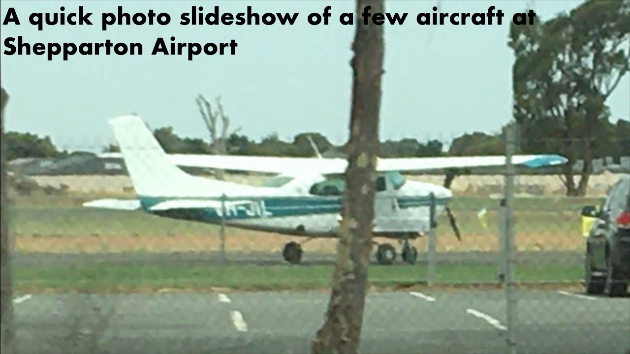 A quick photo slideshow of a few aircraft at Shepparton Airport - YouTube