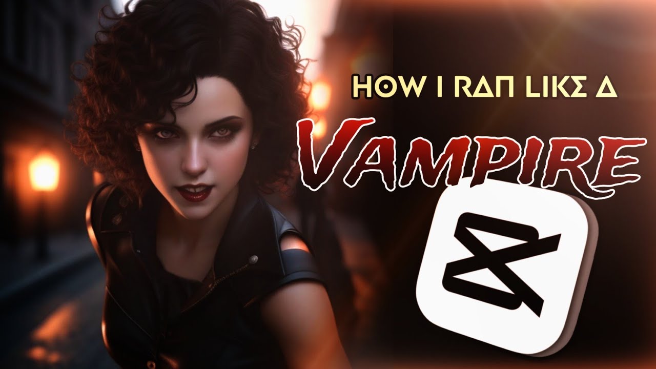 How I ran like a vampire 😉_full capcut tutorial - YouTube