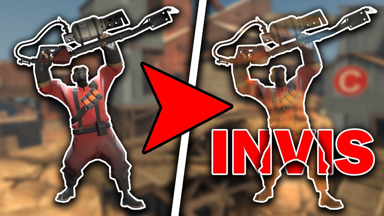 TF2, but EVERYONE is INVISIBLE! - YouTube