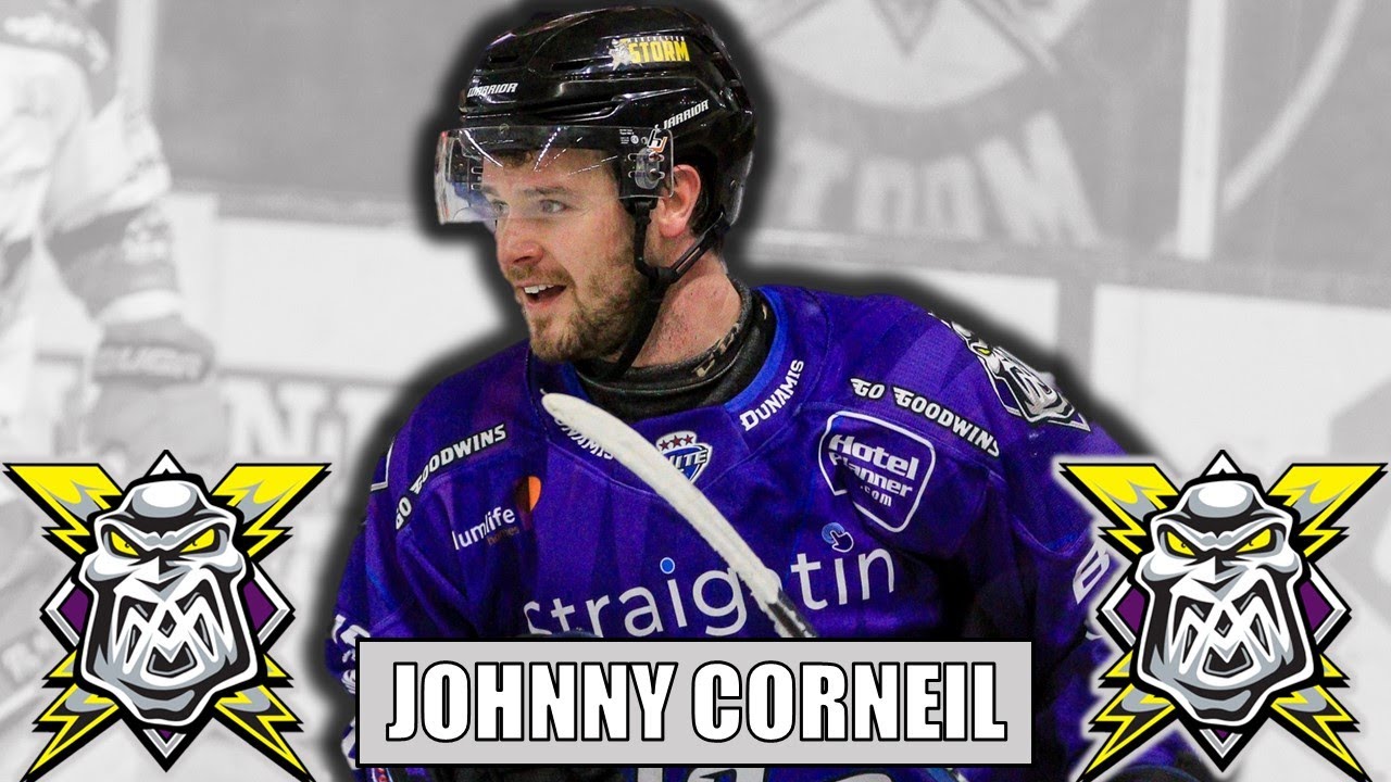 Manchester Storm Re-sign Johnny Corneil - YouTube