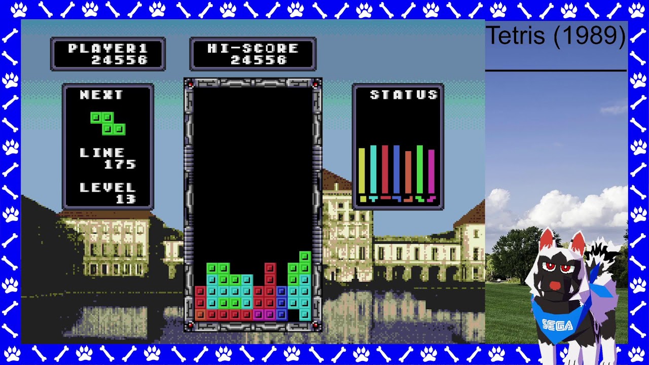 Tetris (1989) [Beating All Sega Genesis Games 073] - Act 10 - YouTube