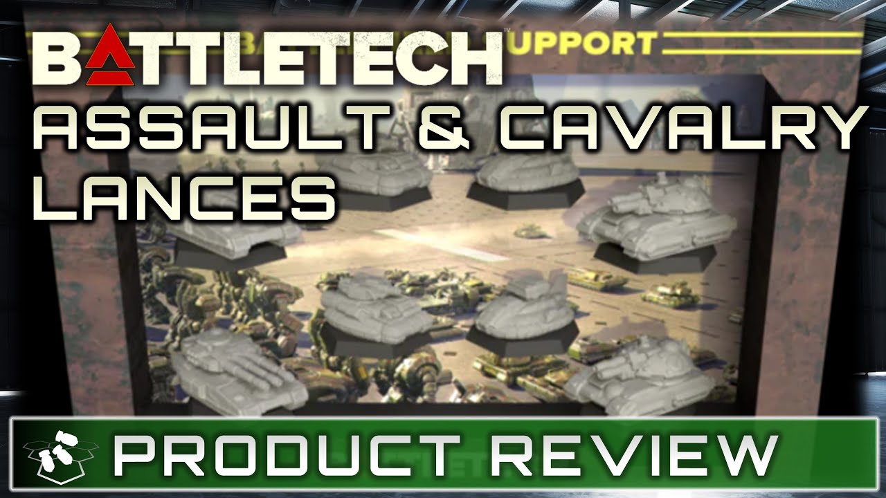 BattleTech VEHICLES! Assault & Cavalry Lance | Force Pack Unboxing ...