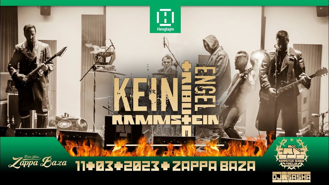 Kein Engel - Rammstein Tribute Band 11.03.23 @Zappa Baza - YouTube