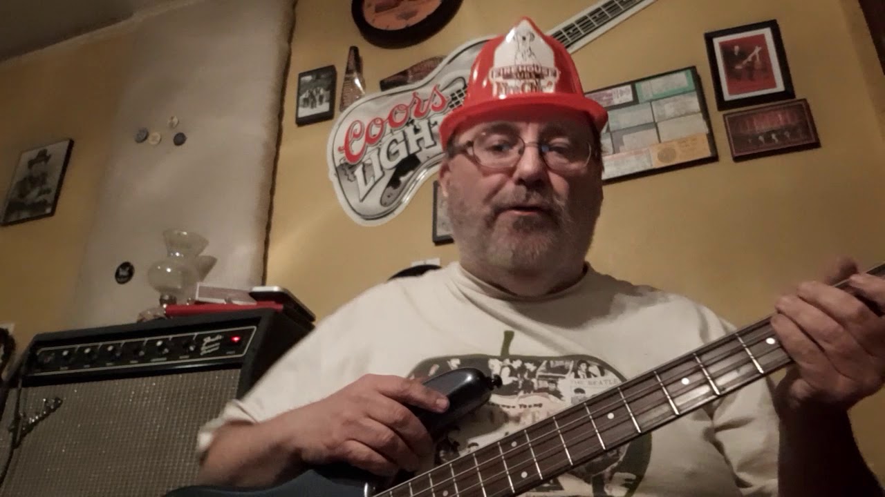 EDDIE Lee Groves Silliness! The Fireman accompanied by the bass guitar ...
