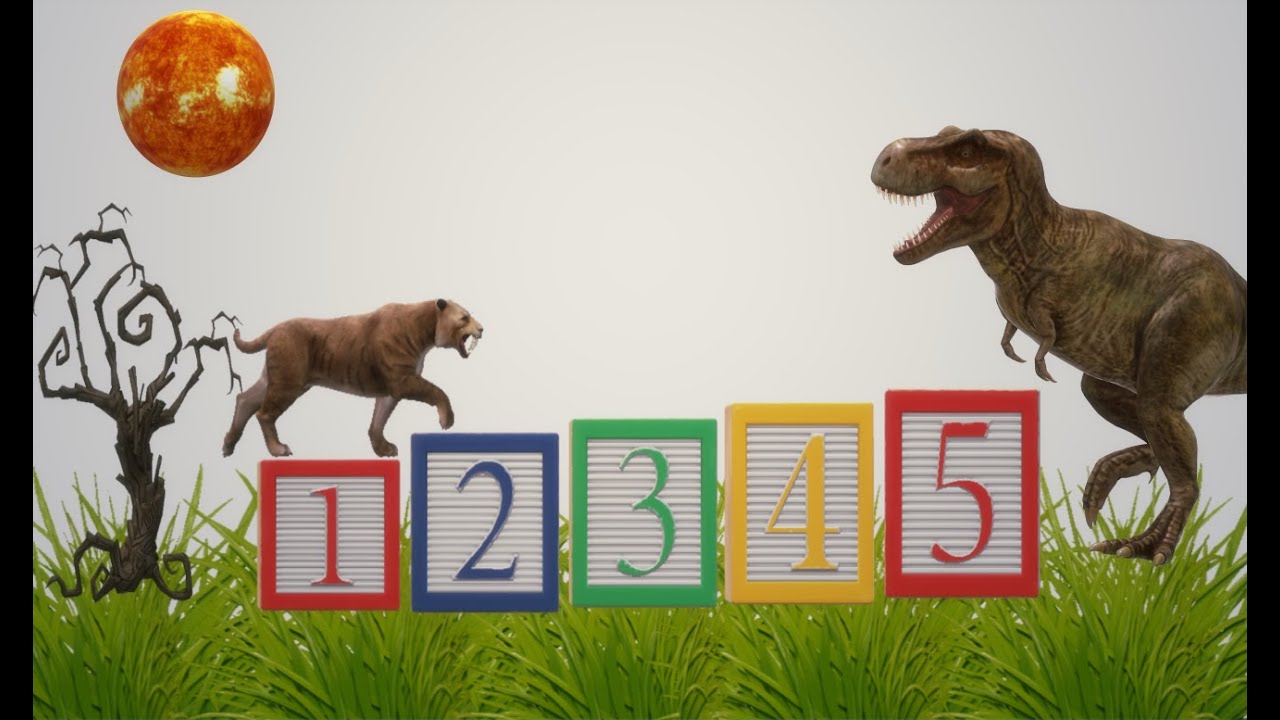 Number Learning with Animals Video for Toddlers | KIDS LEARNING ...