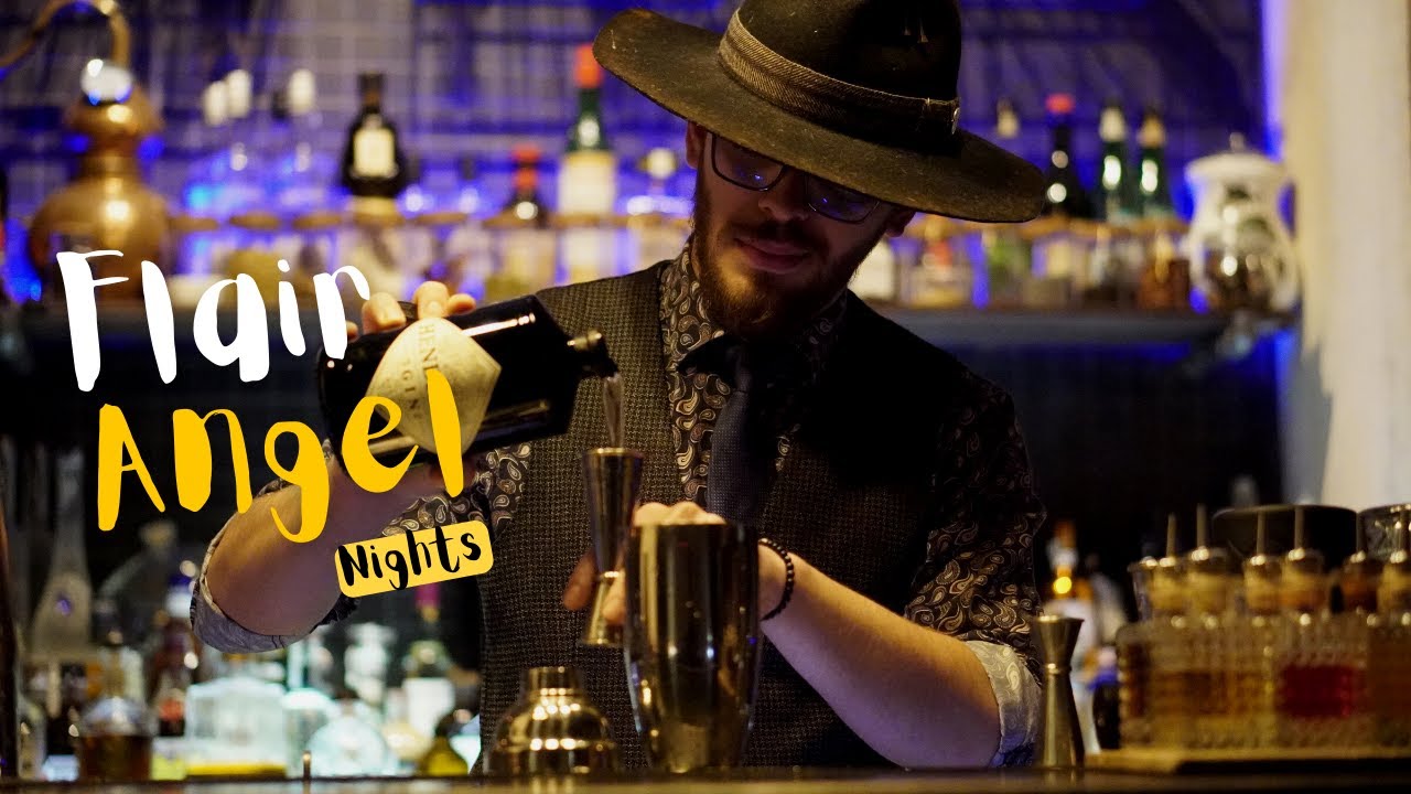 Epic night at Flair Angel #bar #cocktail #cocktailbar - YouTube