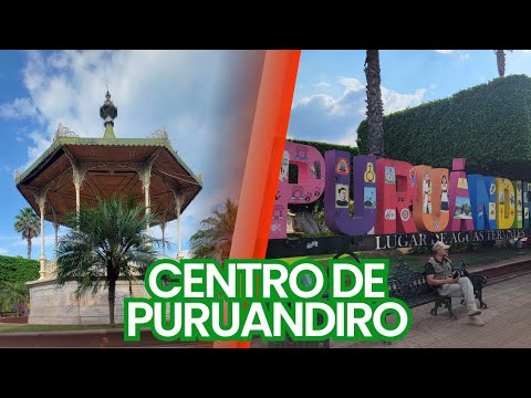 Caminando en el centro de PURUÁNDIRO Michoacán - YouTube