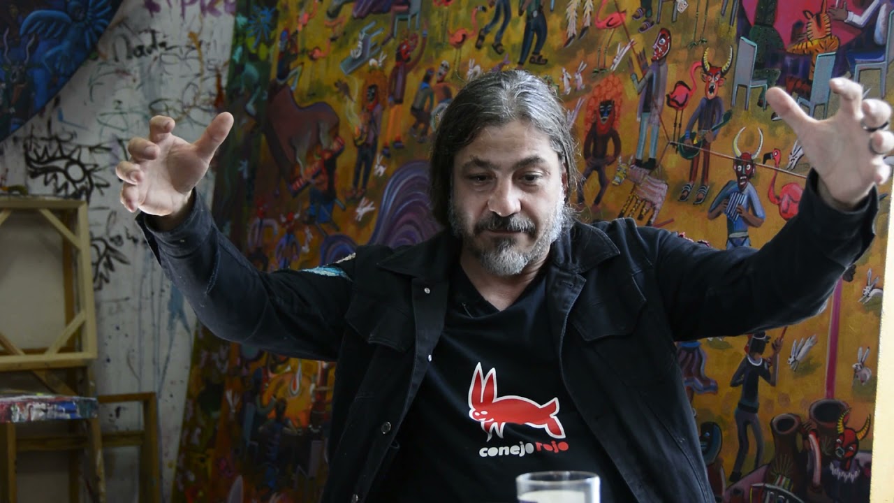 ENCONTRARSE PARA INSPIRAR LA PINTURA CON OSCAR BASULTO 2da parte - YouTube