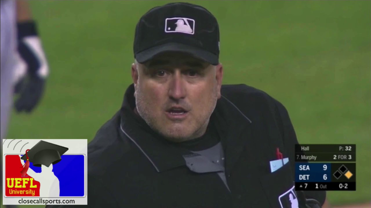 Eric Cooper Ejects Tim Laker Over a Called Second Strike - YouTube