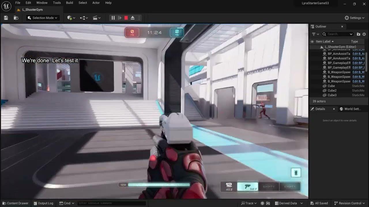 FPS Template Tutorial UE53 + FPST 2.3 How to integrate with Lyra - YouTube