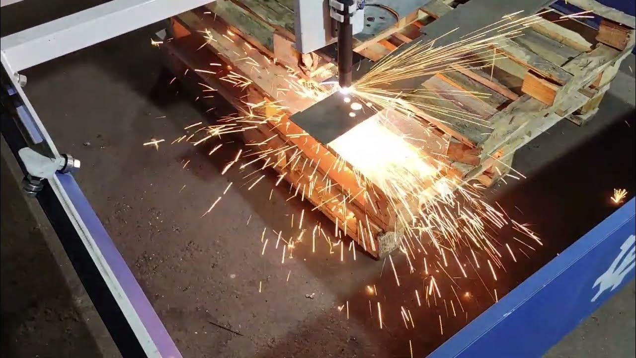 Плазменная резка ЧПУ. Плазморез до 20мм - YouTube