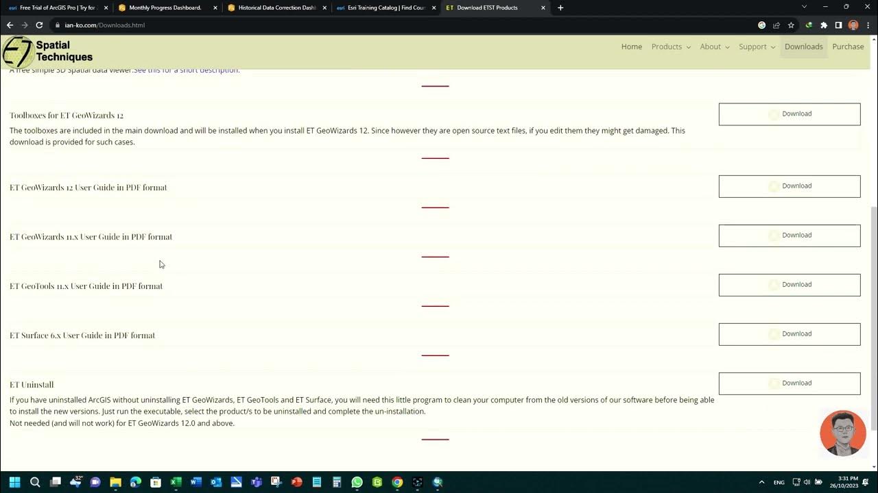 downloading ET Geowizard tool for ArcGIS - YouTube