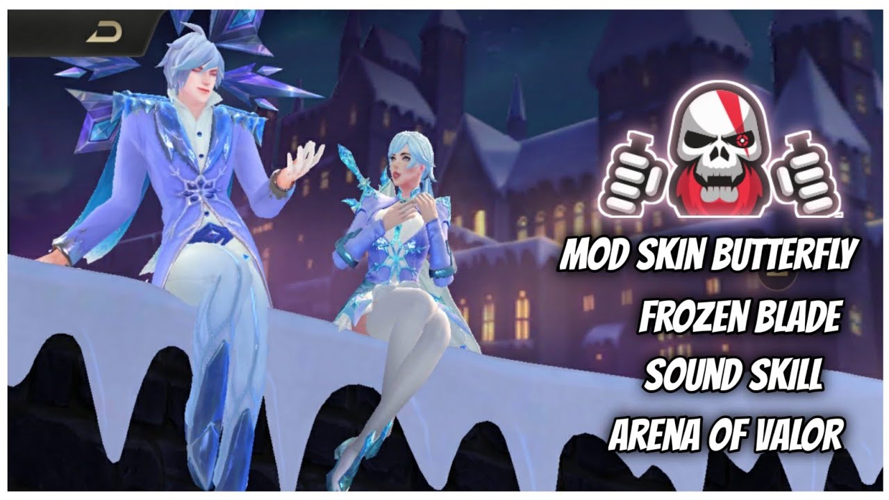 Mod Skin Butterfly Frozen Blade Aov | Arena Of Valor | Rov | Lienquan ...