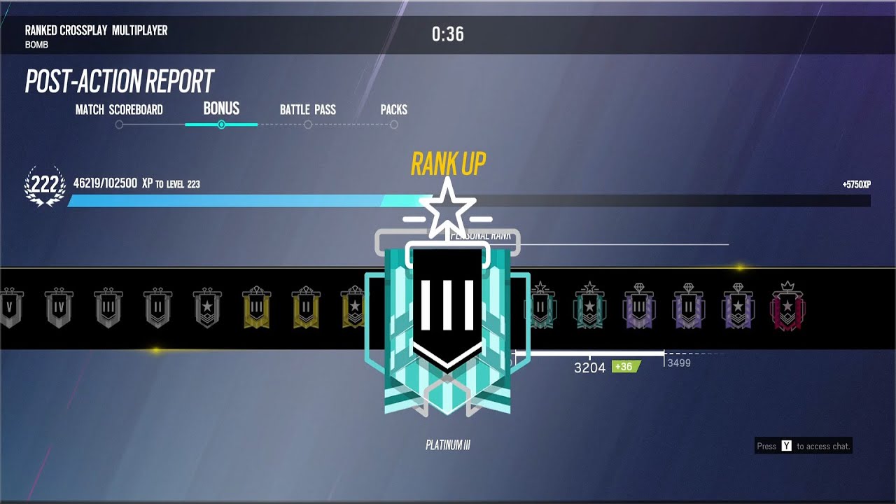 Rank Fast Platinum l Rainbow Six Siege - YouTube