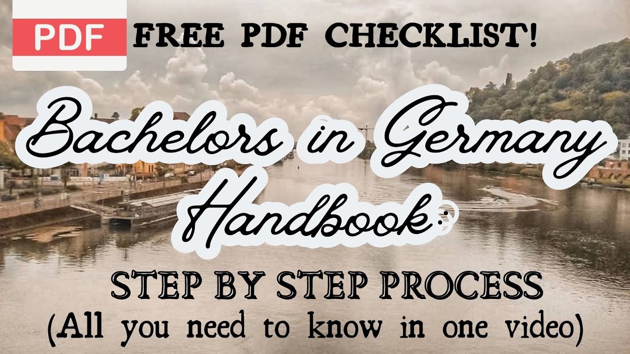 All you need to know /step by step) to study Bachelors in Germany (++ FREE PDF CHECKLIST++ ...