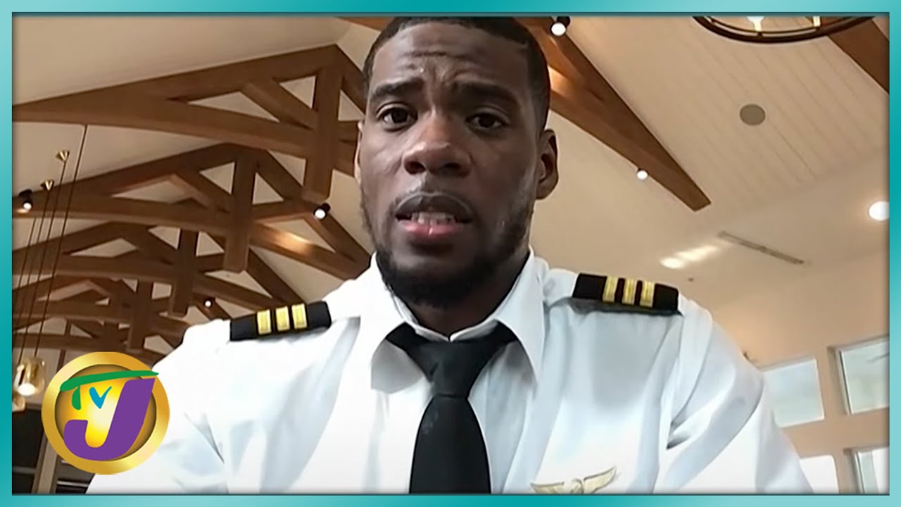 Pilot Tajj Anderson Living His Dream | TVJ Smile Jamaica - YouTube