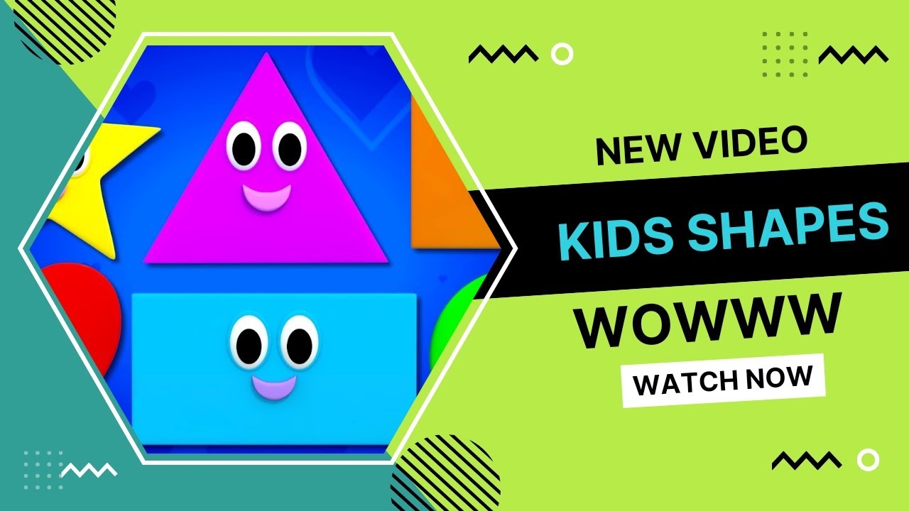 DIFFRENT SHAPES OF KIDS | SHAPES LEARNING FOR KIDS | geometric shapes ...